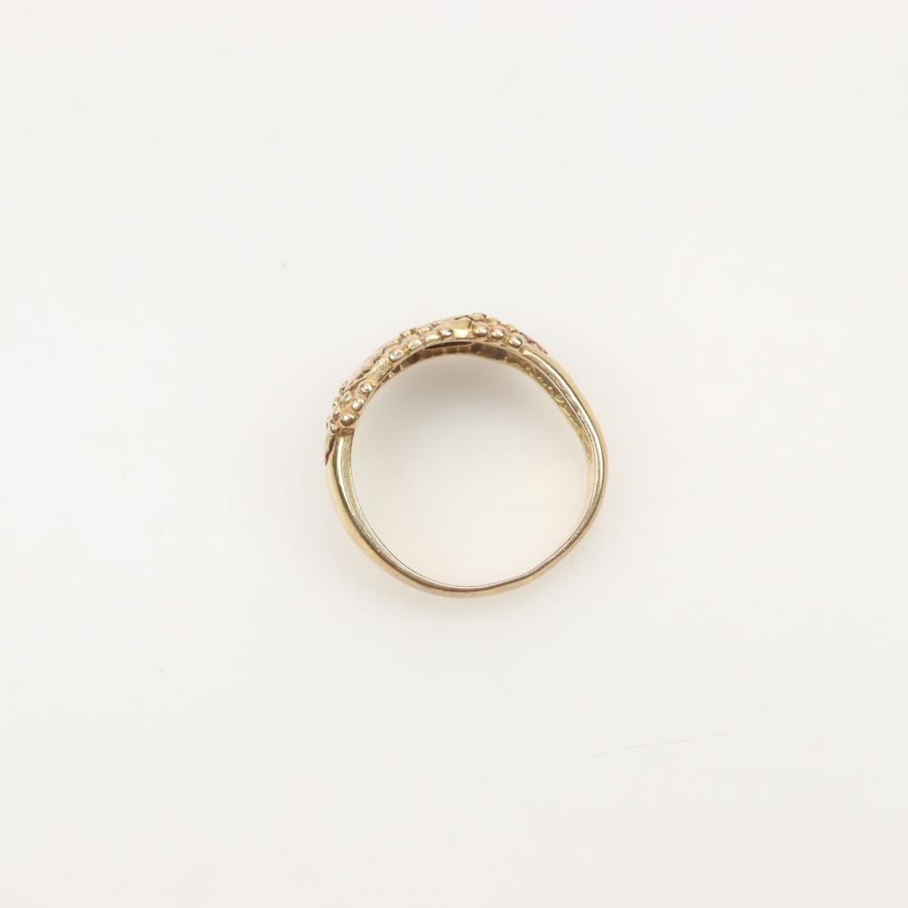 10kt Gold Two Tone Ring Property Room