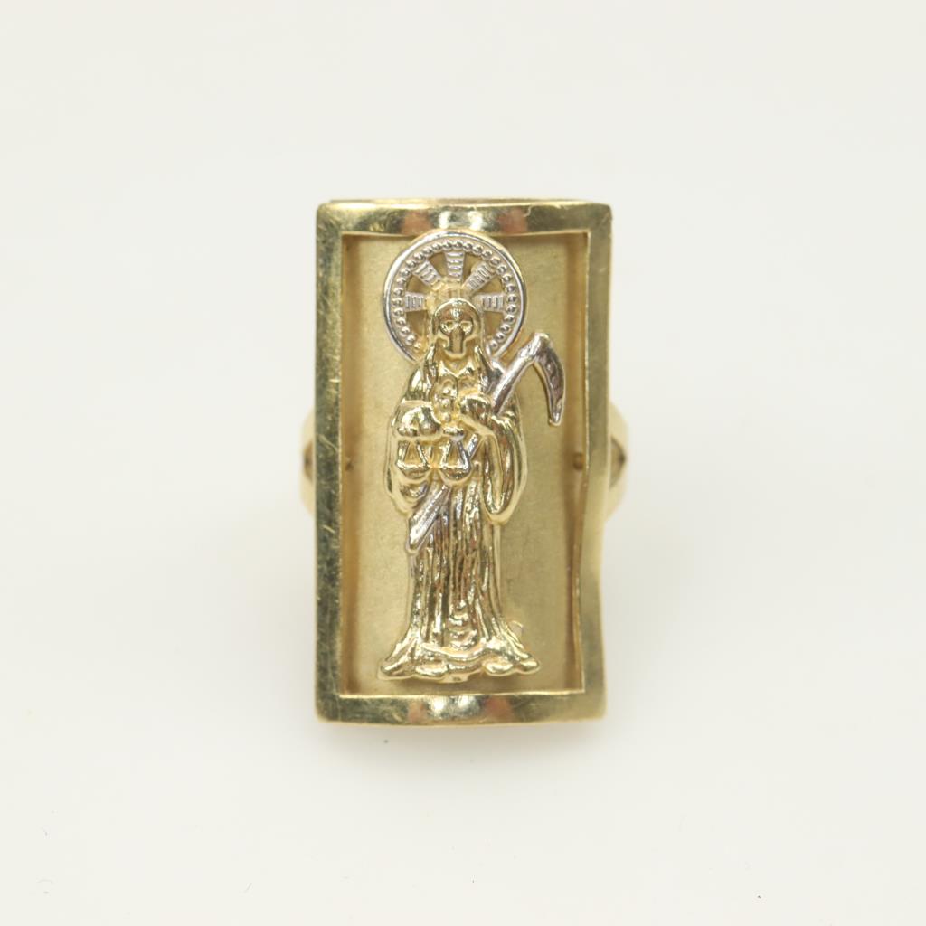 10kt Gold Two Tone Ring Property Room