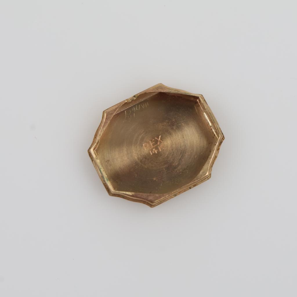10kt Gold Watch Case Back | Property Room