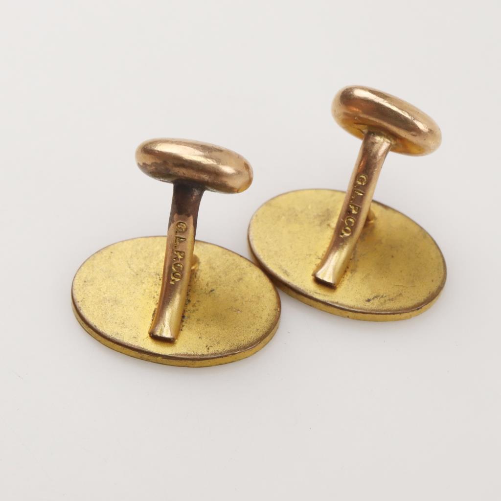 10kt GP Cuff Links | Property Room