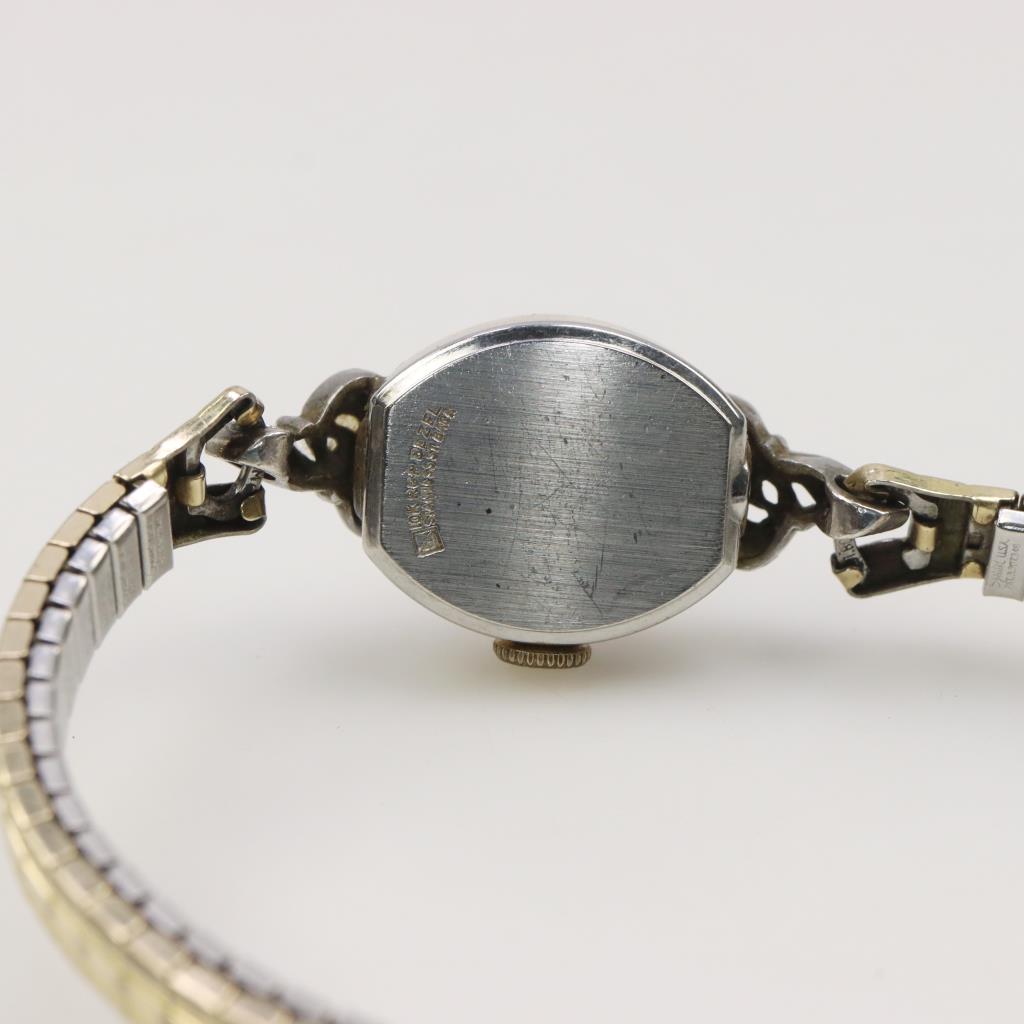 10kt GP Diamond Lady Elgin 23 Watch | Property Room