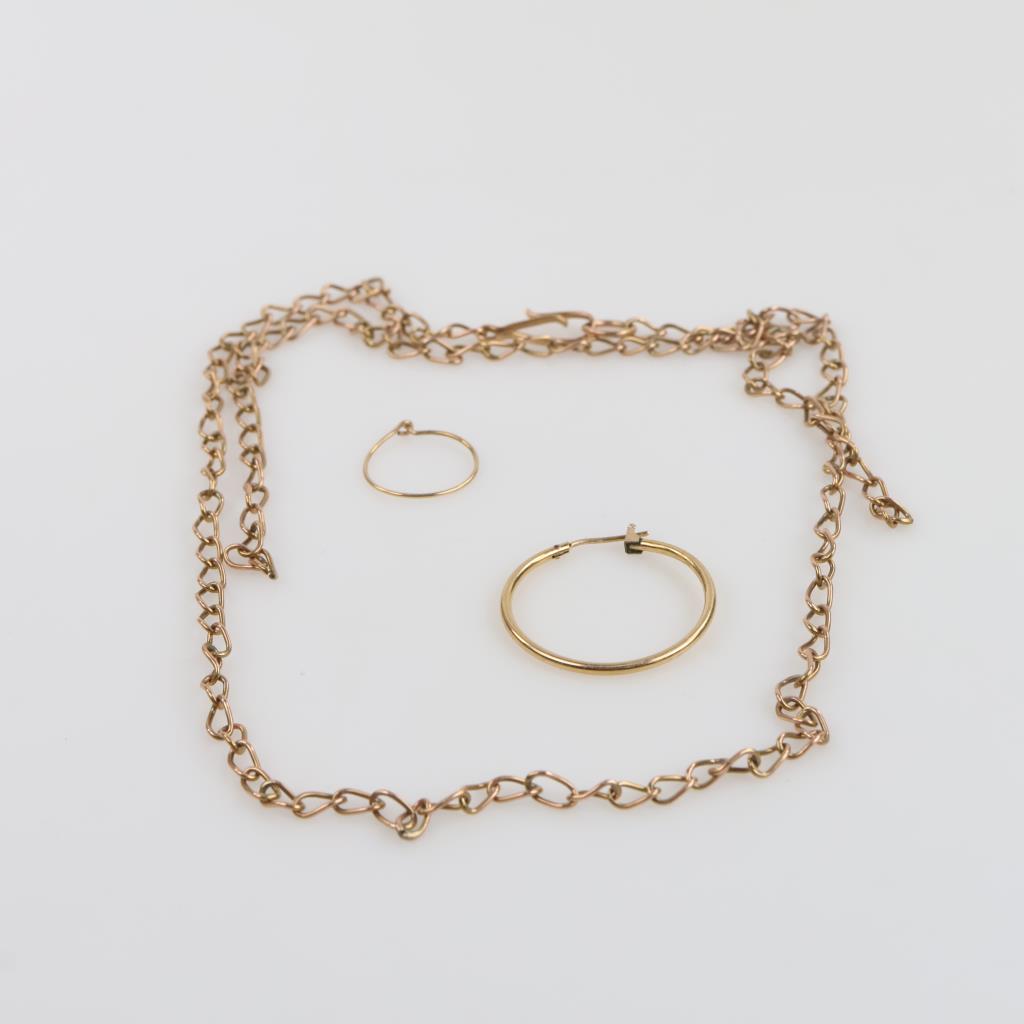 10kt GP Jewelry, 3 Pieces | Property Room