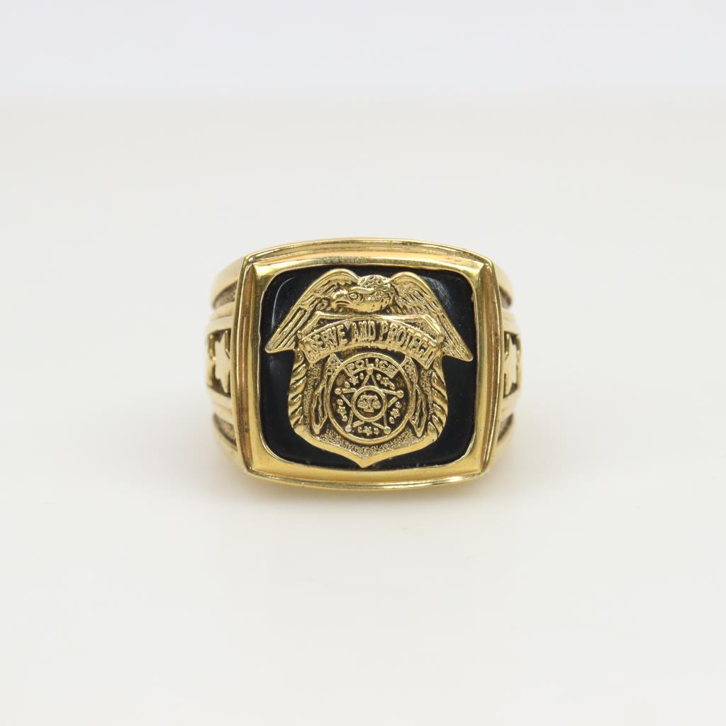 10kt GP Over Silver Career Ring | Property Room