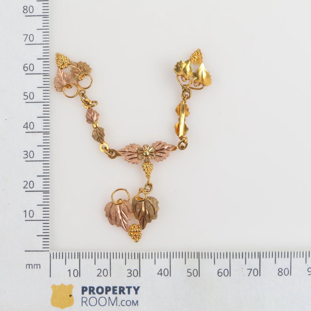 10kt Tri Color Jewelry Piece | Property Room