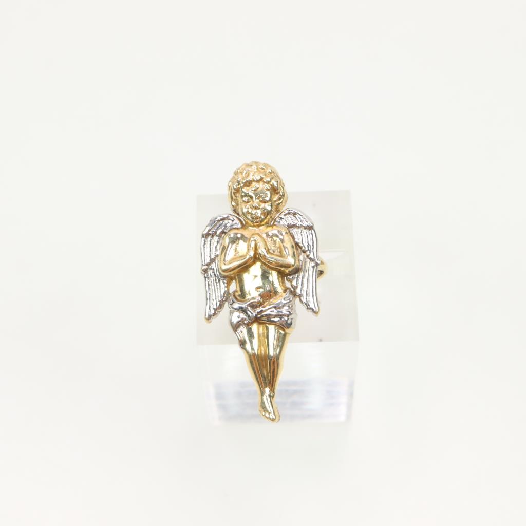 10kt Two Tone Angel Ring | Property Room
