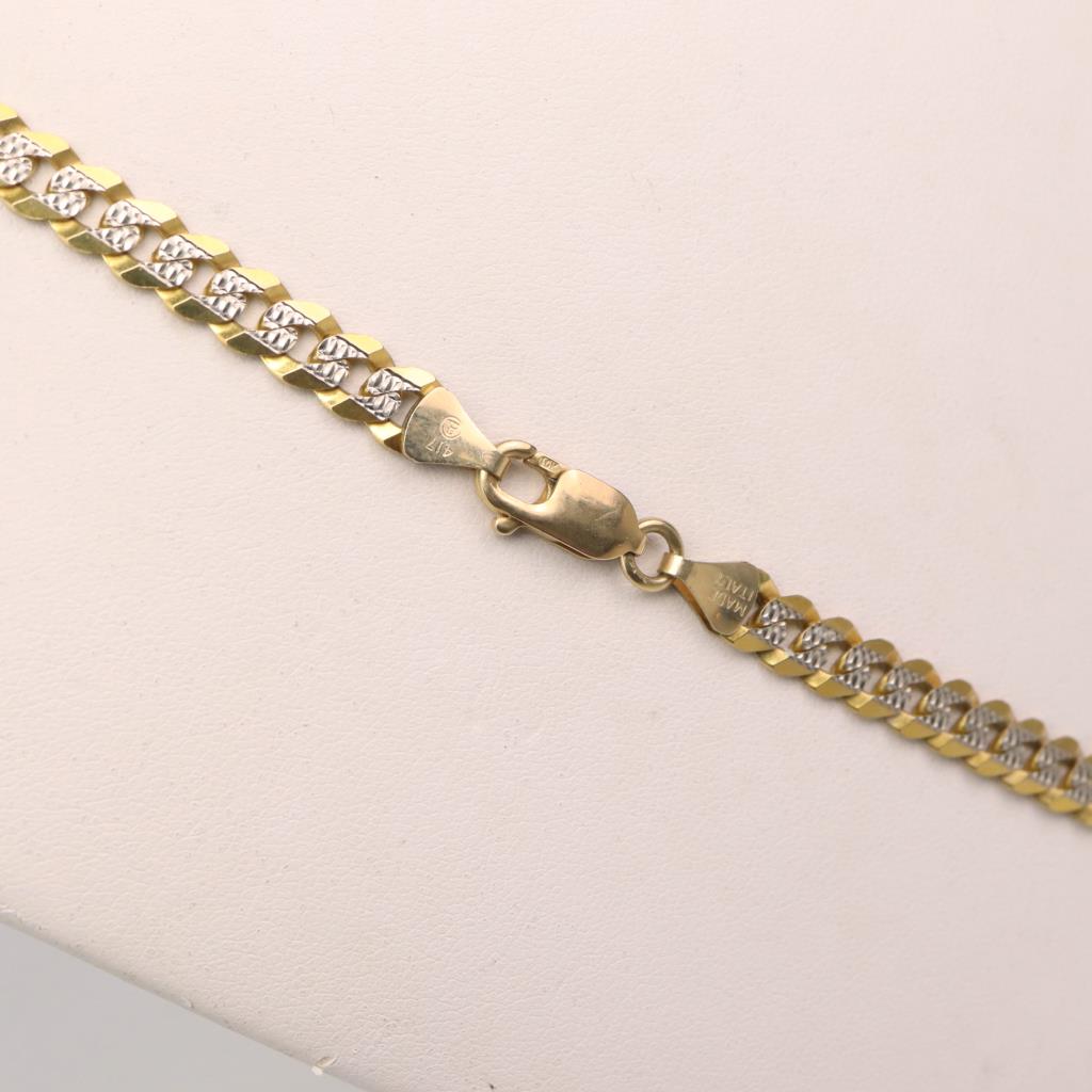 10kt Two Tone Gold Necklace | Property Room