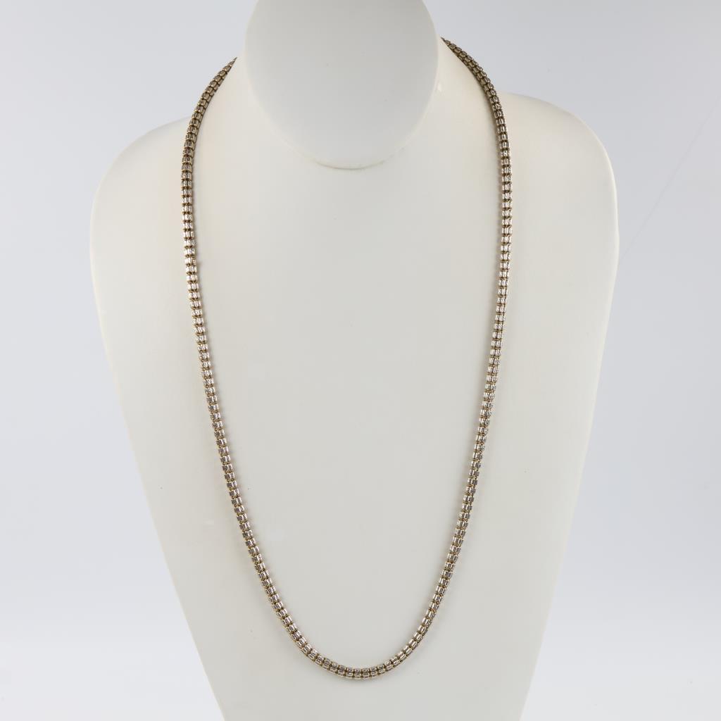 10kt Two Tone Gold Necklace | Property Room