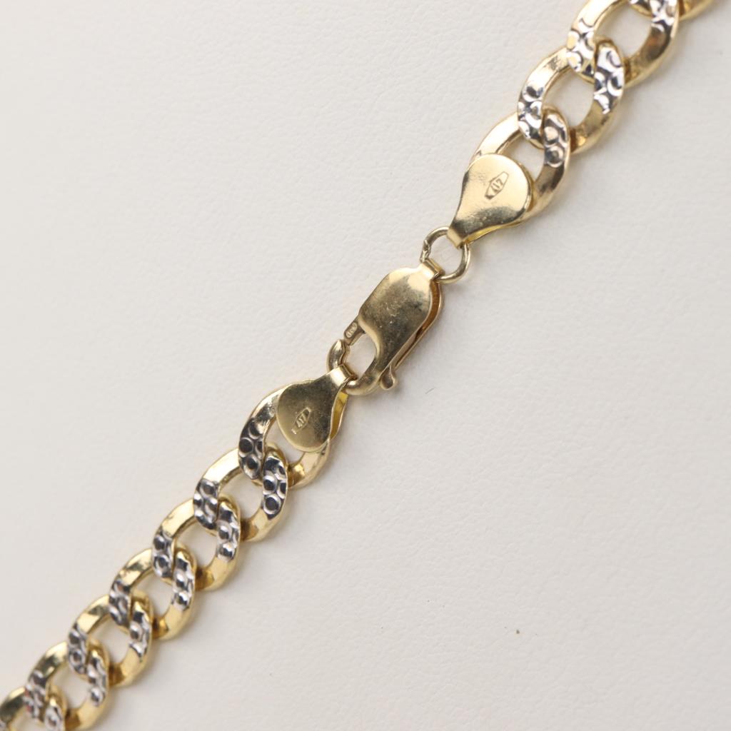 10kt Two Tone Gold Necklace | Property Room