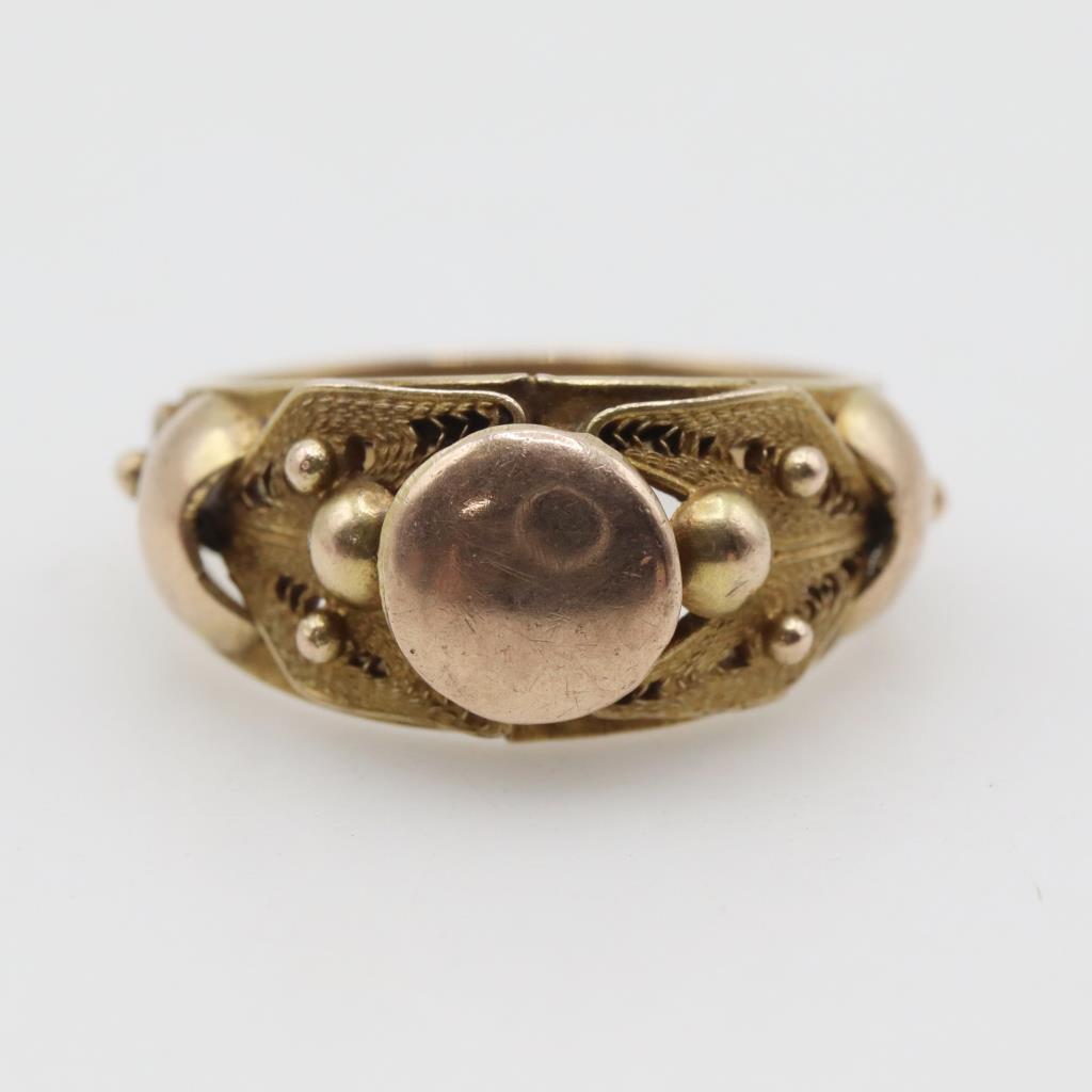 10kt Two Tone Gold Ring | Property Room