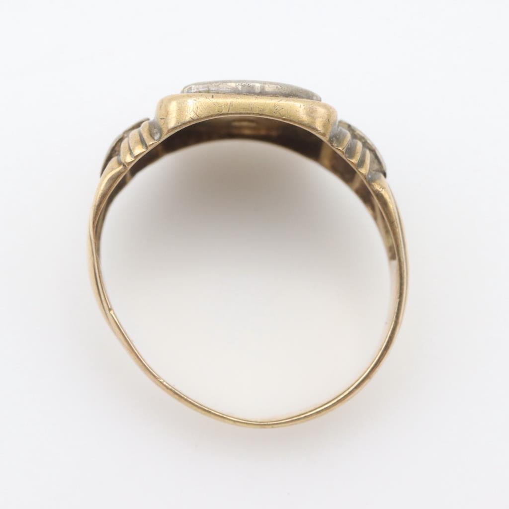 10kt Two Tone Gold Ring | Property Room