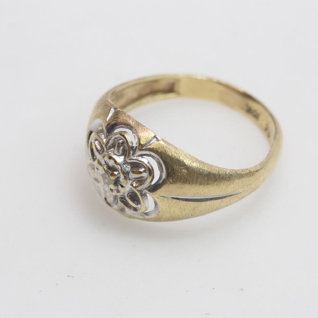 10kt Two-Toned Gold 2g Diamond Ring | Property Room