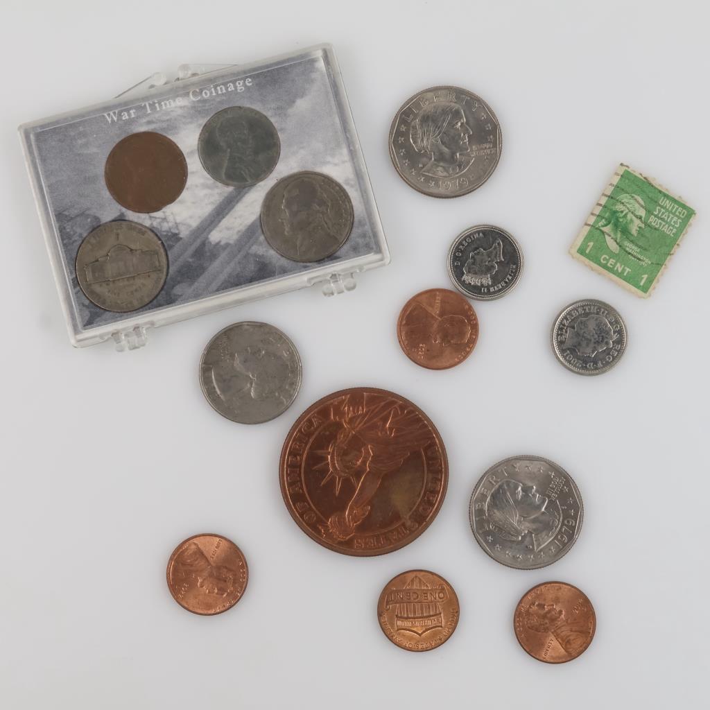 11+ Stamp, US Coins, Foreign Coins, & Tokens | Property Room