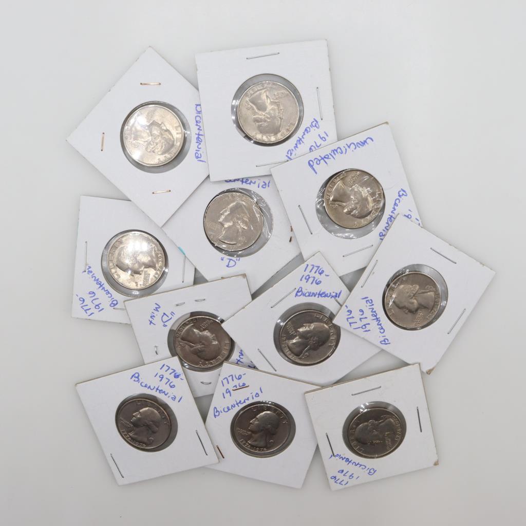 11 US Bicentennial Washington Quarters | Property Room