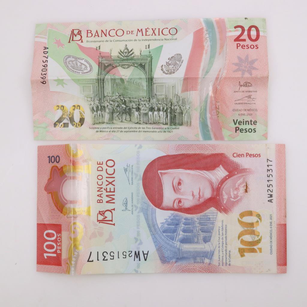 120 Mexican Pesos | Property Room