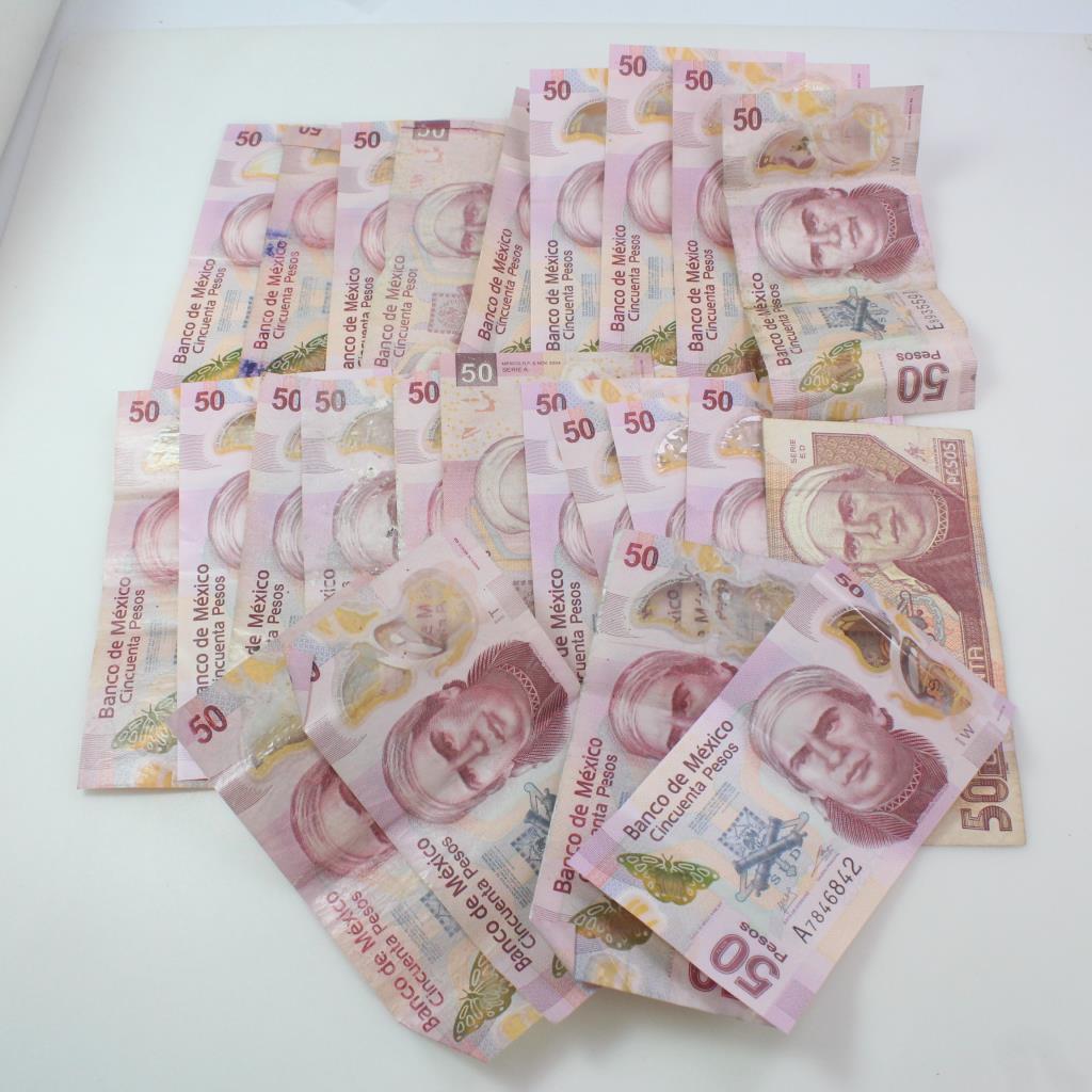 1200 Mexican Pesos, 24 Pieces | Property Room