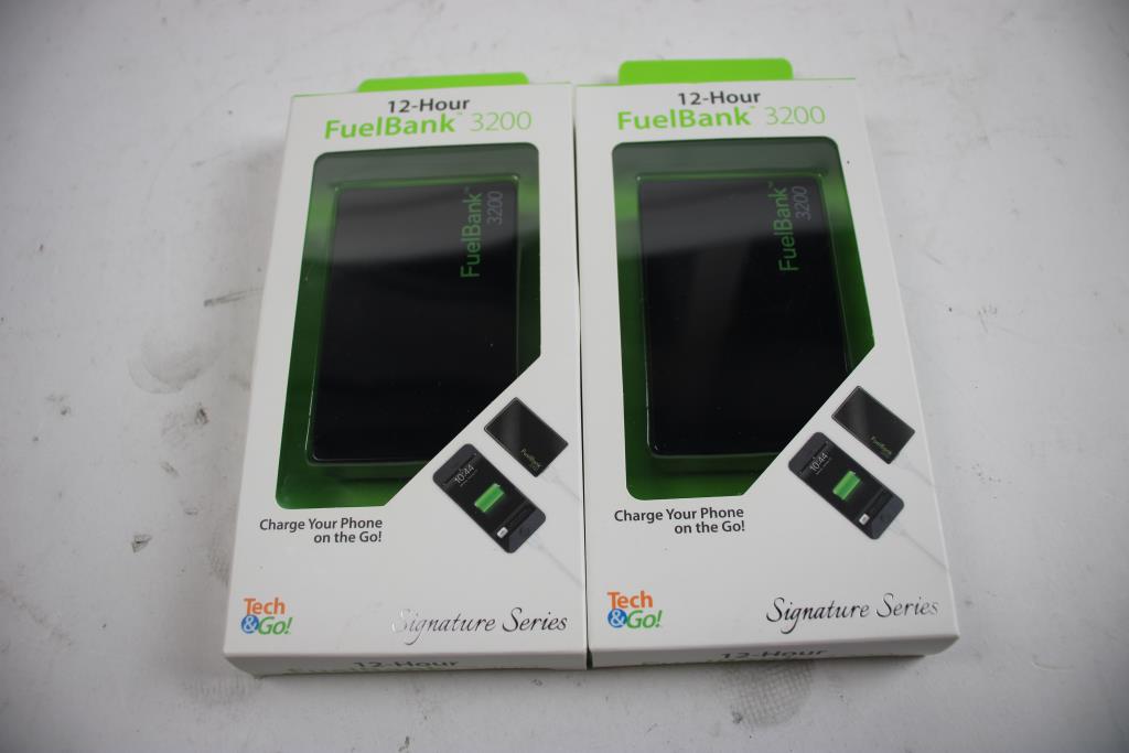 12-hour Fuelbank 3200 Portable Power Banks, Sony Fm/am Digital Radio CD ...