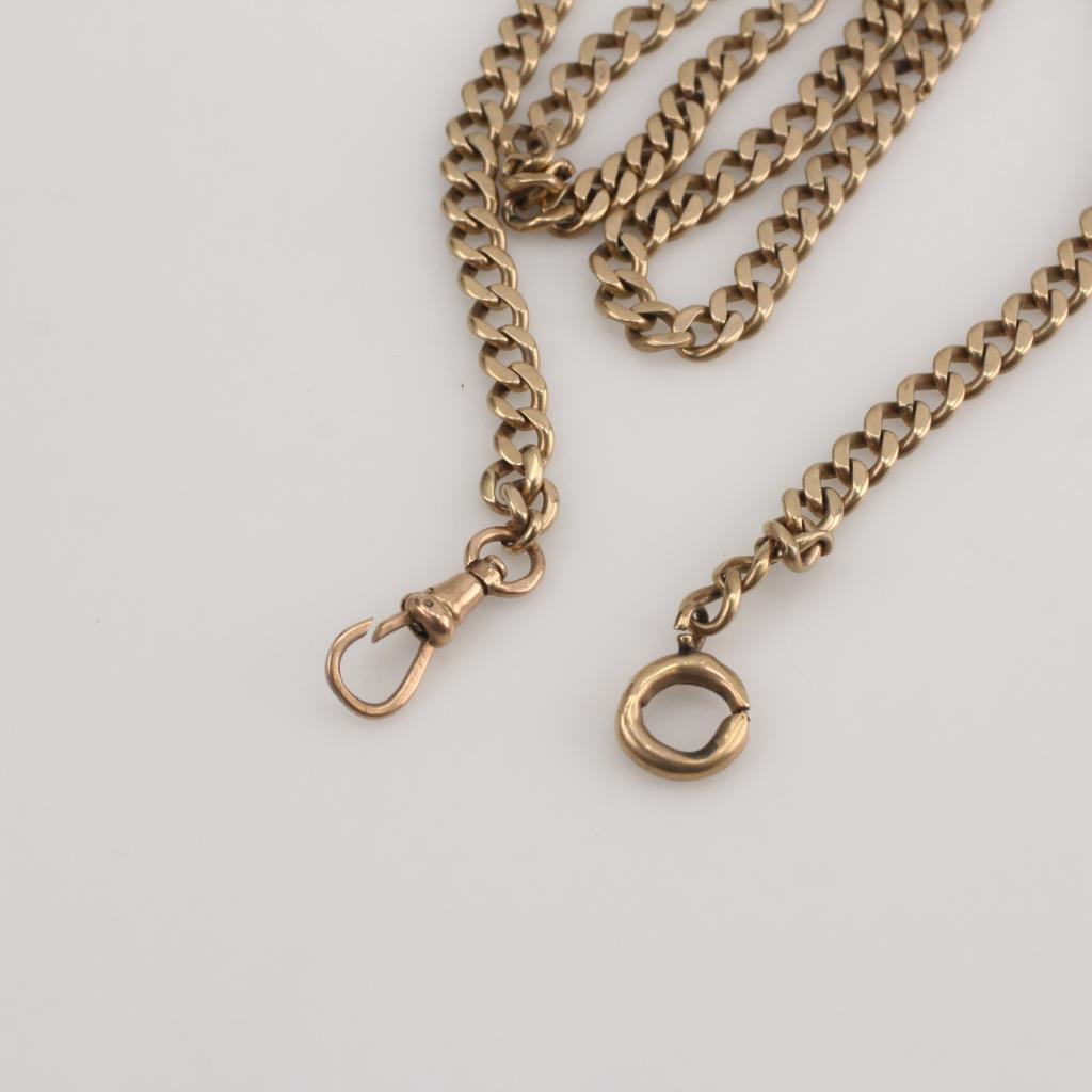 12k Gold Curb Chain Necklace | Property Room