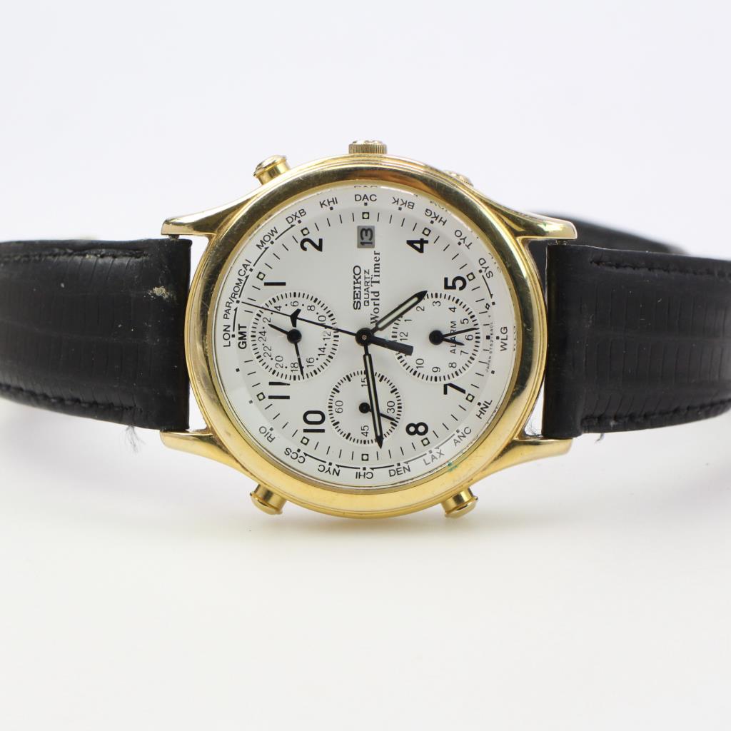 12k GP Seiko World Timer Watch | Property Room