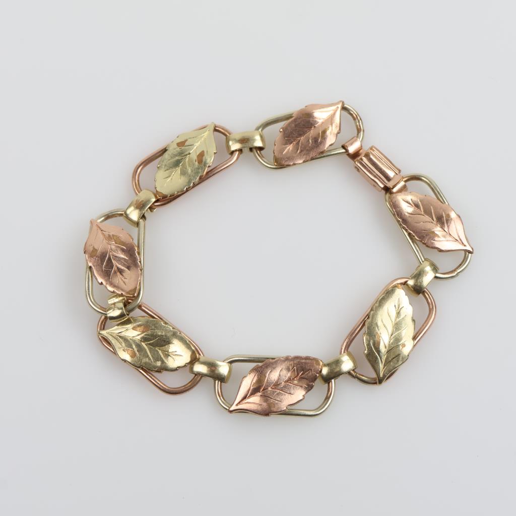 12kt GF Two Tone Bracelet | Property Room