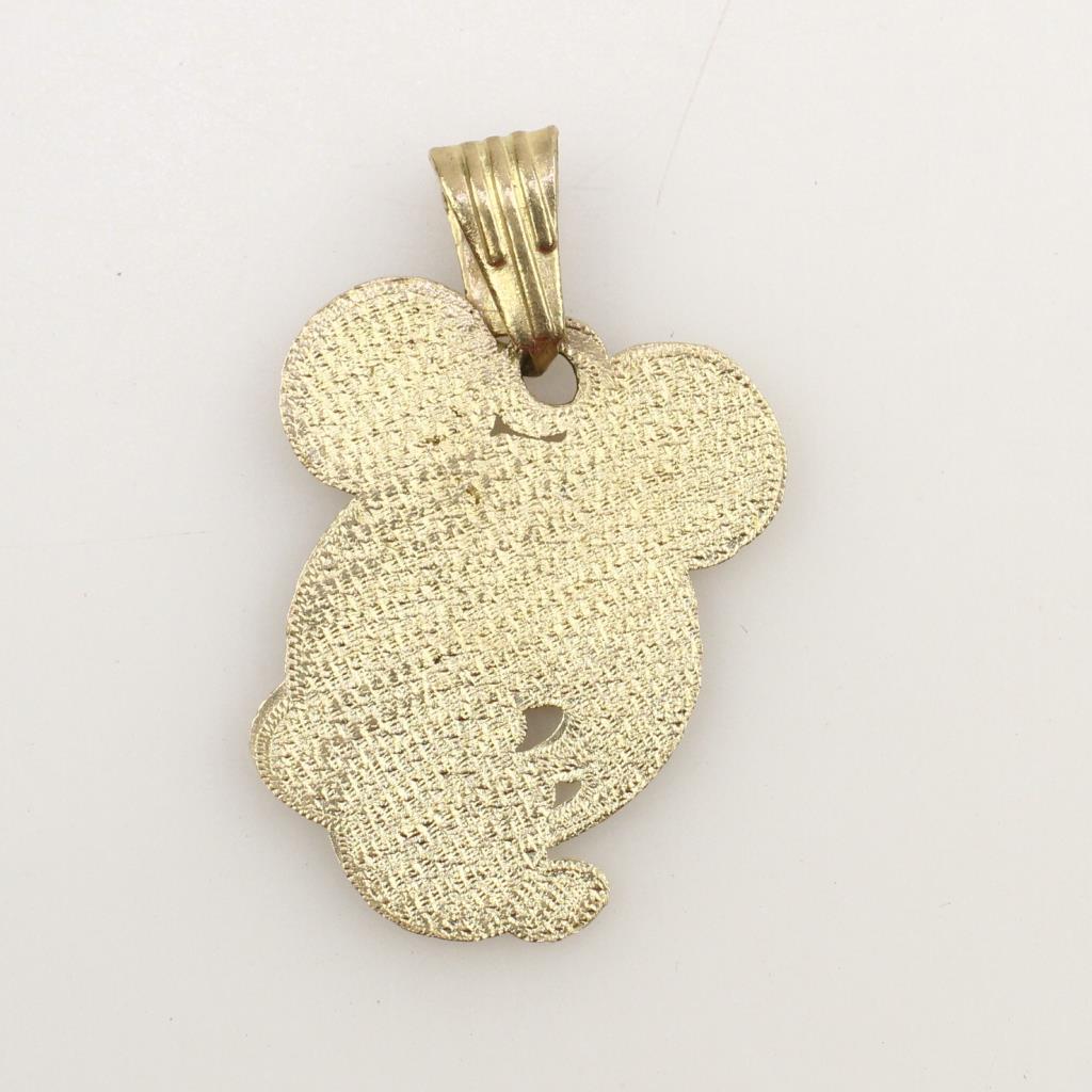 12kt Gold Mickey Mouse Pendant | Property Room