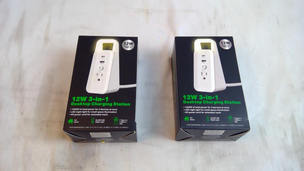 12W 3-in-1 Desktop Charging Station | Property Room