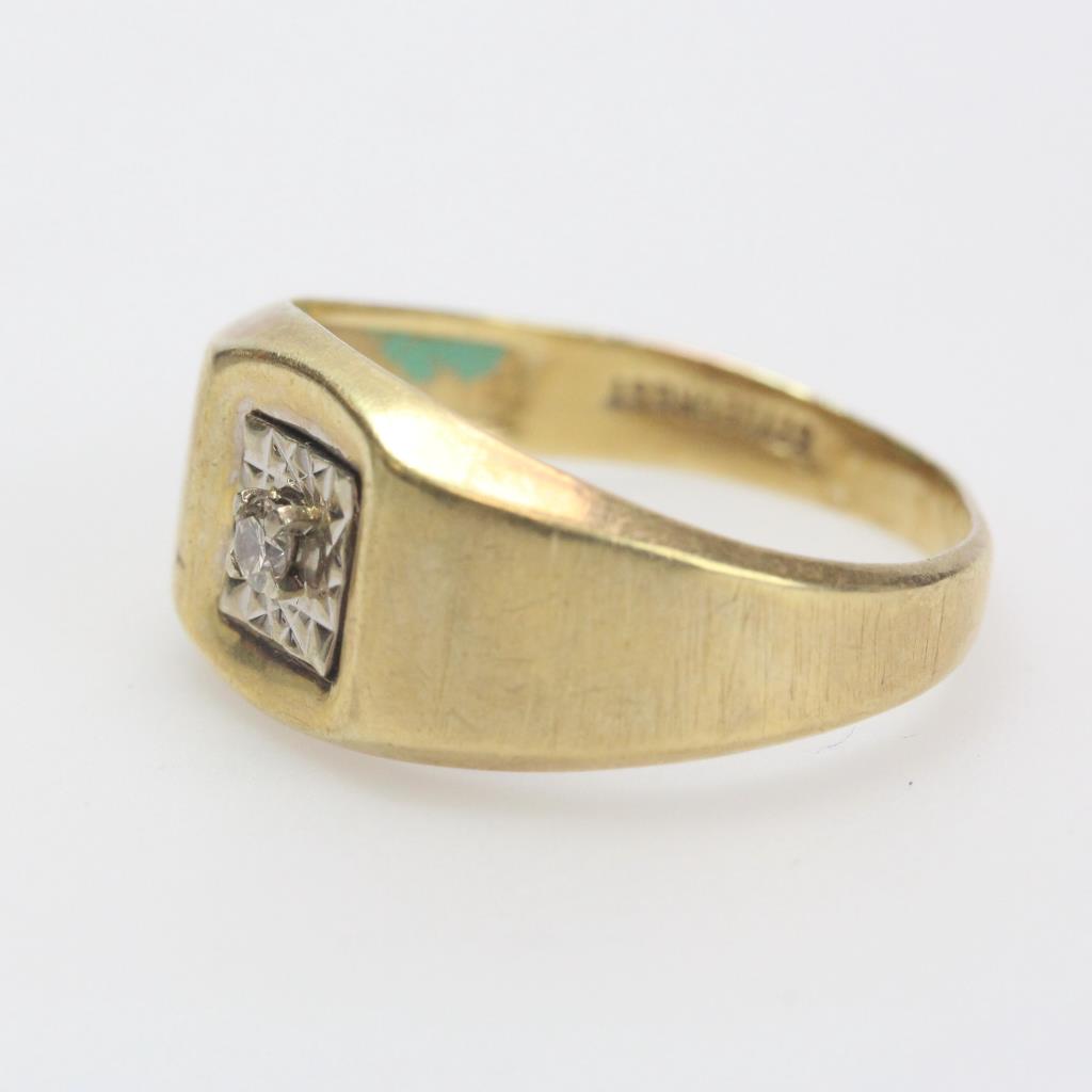 13kt Two-toned Gold 2.2g Diamond Ring | Property Room