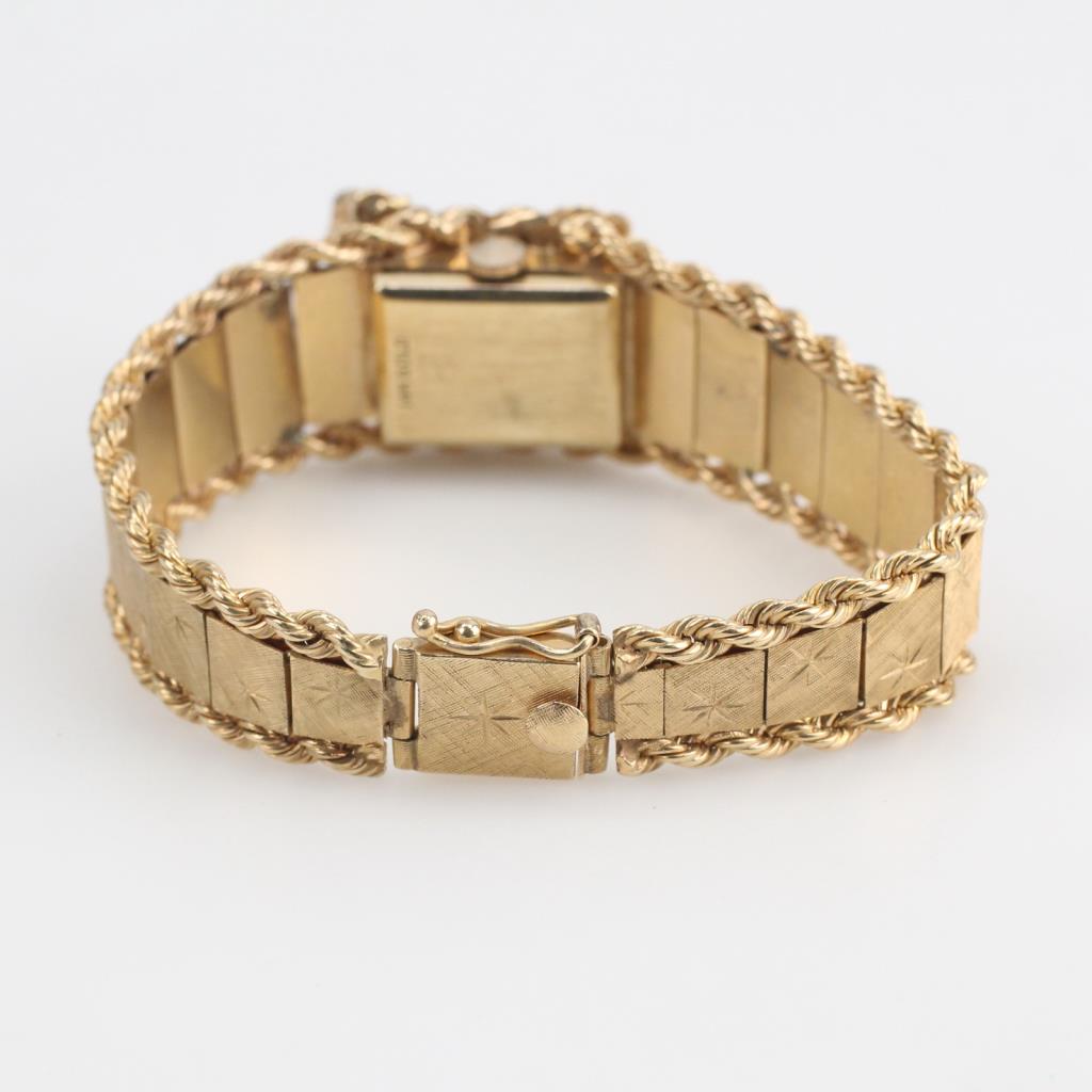 14 Gold Diamond Vintage Berlis Watch | Property Room