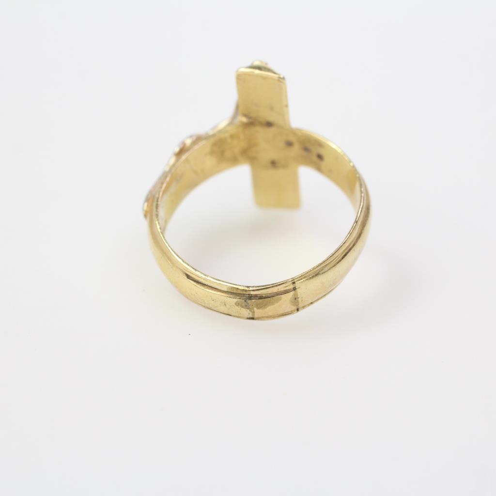 14k Gold 4.86g Religious Ring | Property Room