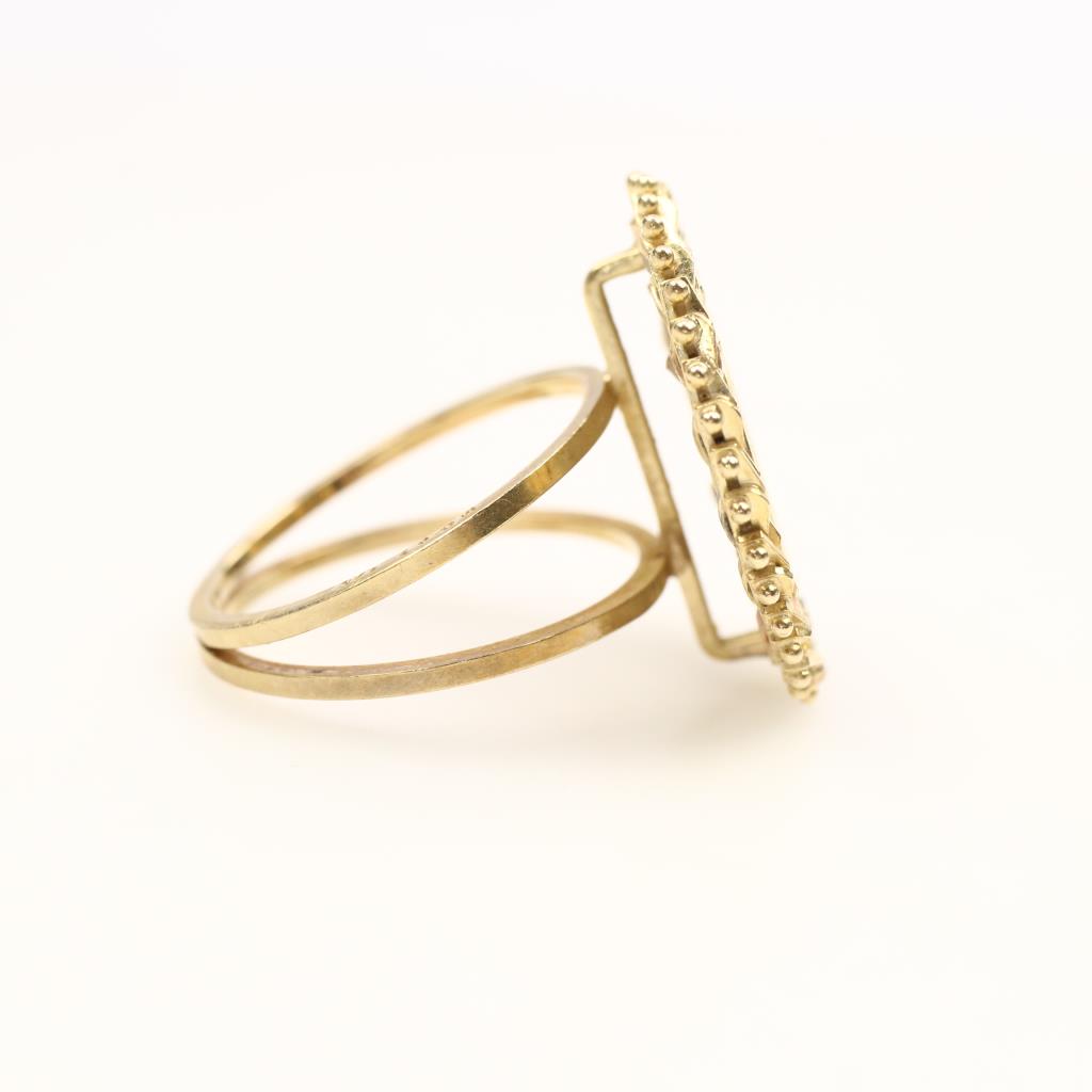 14k Gold Mini Mexican Peso Ring | Property Room