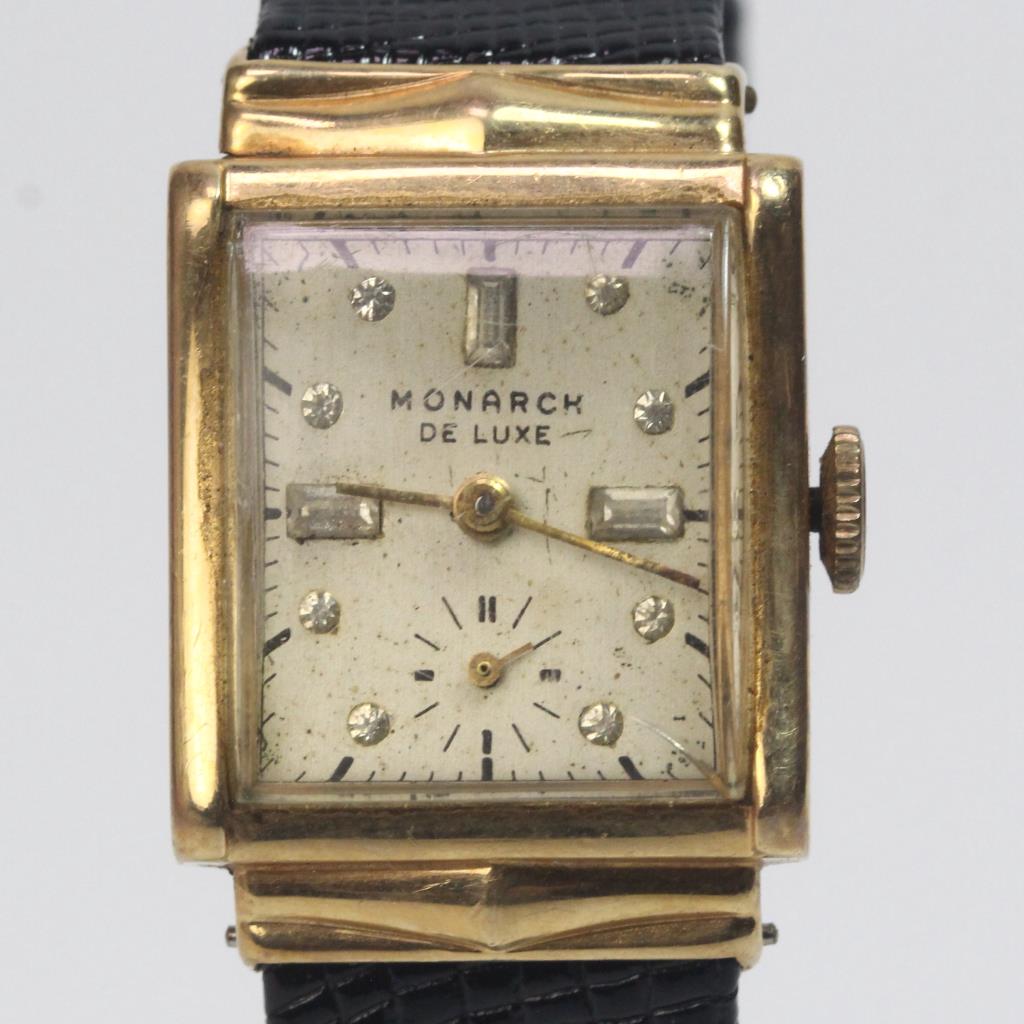 14k Gold Monarch De Luxe Watch | Property Room