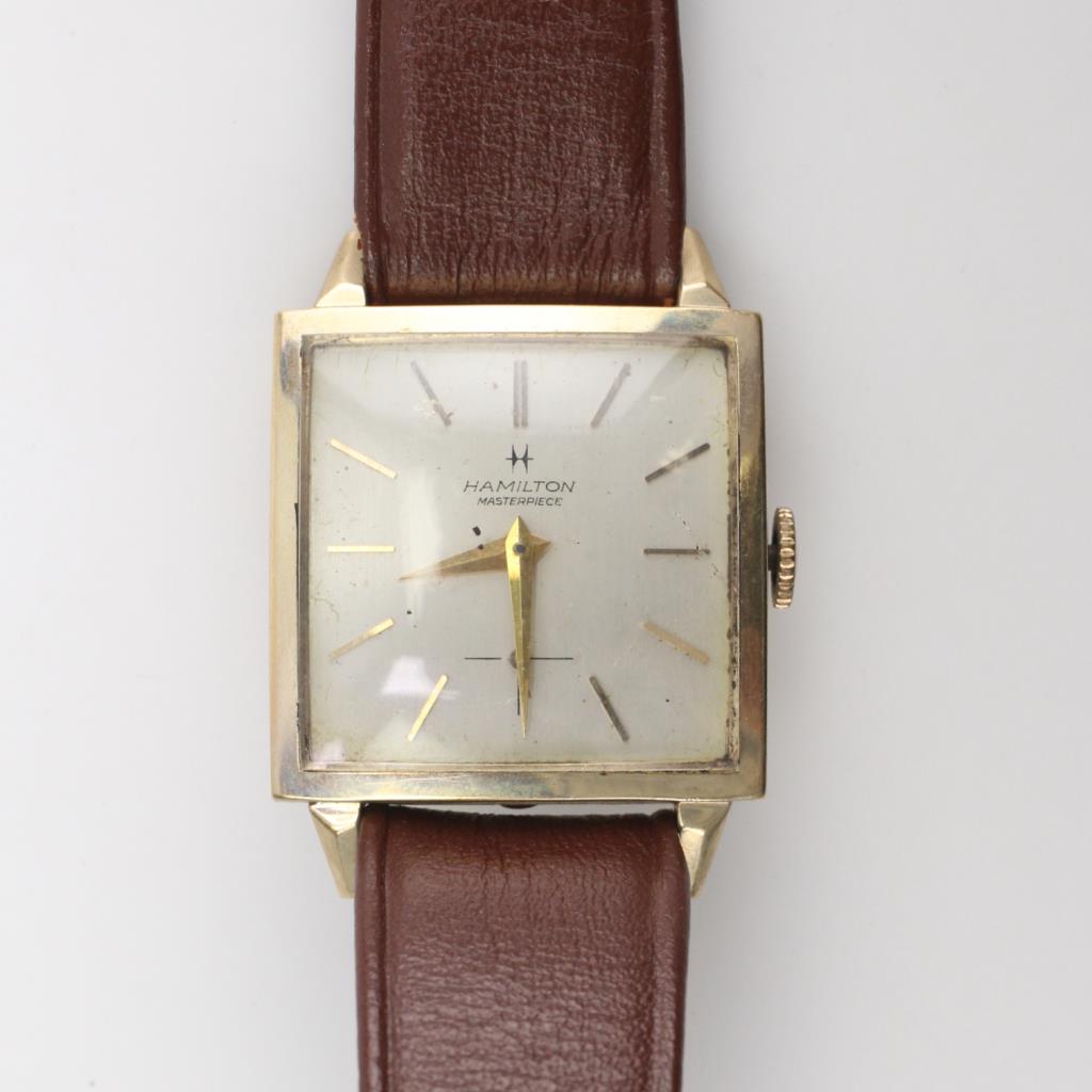 14k Gold Vintage Hamilton Masterpiece Watch | Property Room