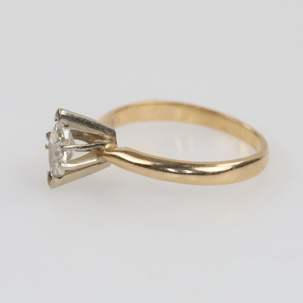 14kt Gf Diamond Ring Property Room