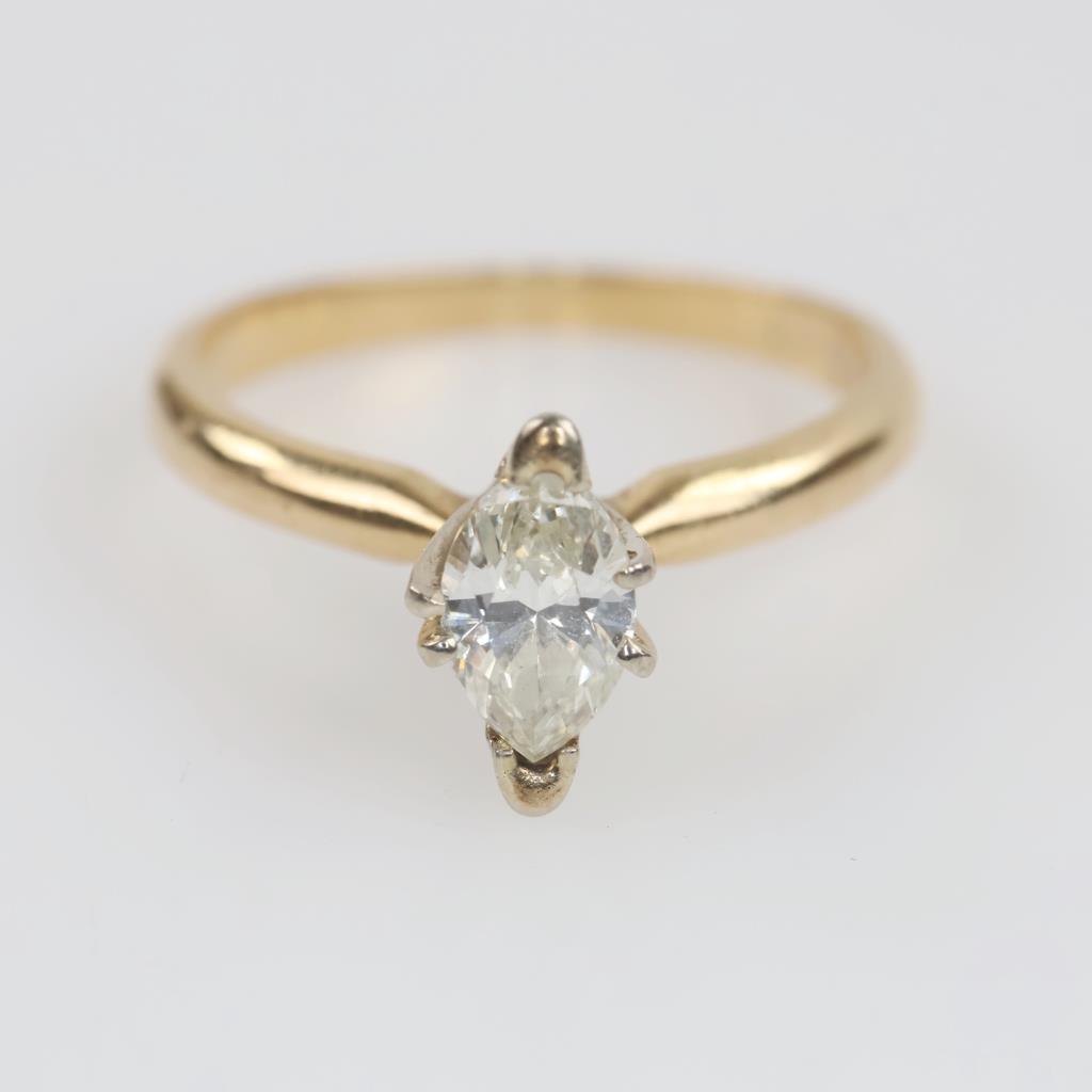 14kt Gf Diamond Ring Property Room