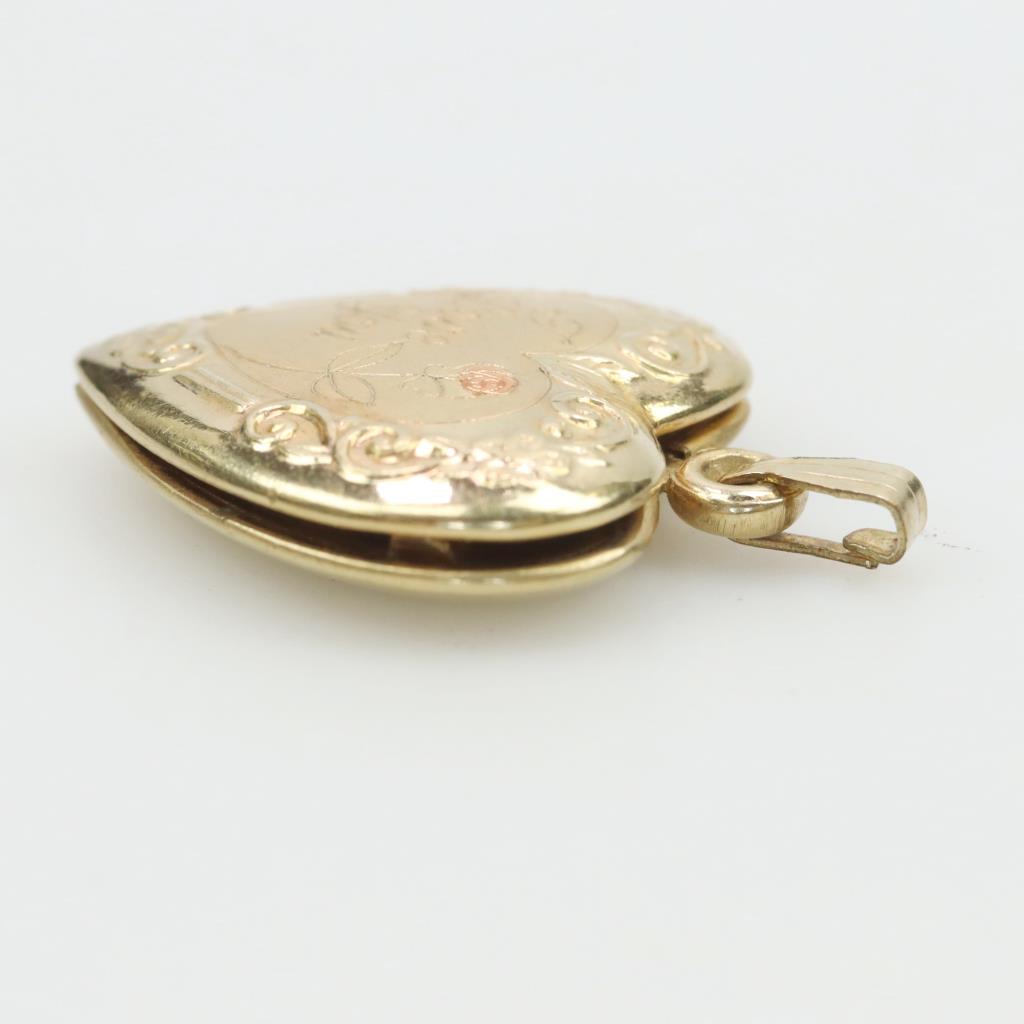 14kt Gf Heart Locket Property Room