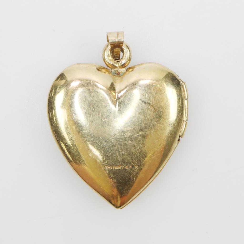 14kt Gf Heart Locket Property Room