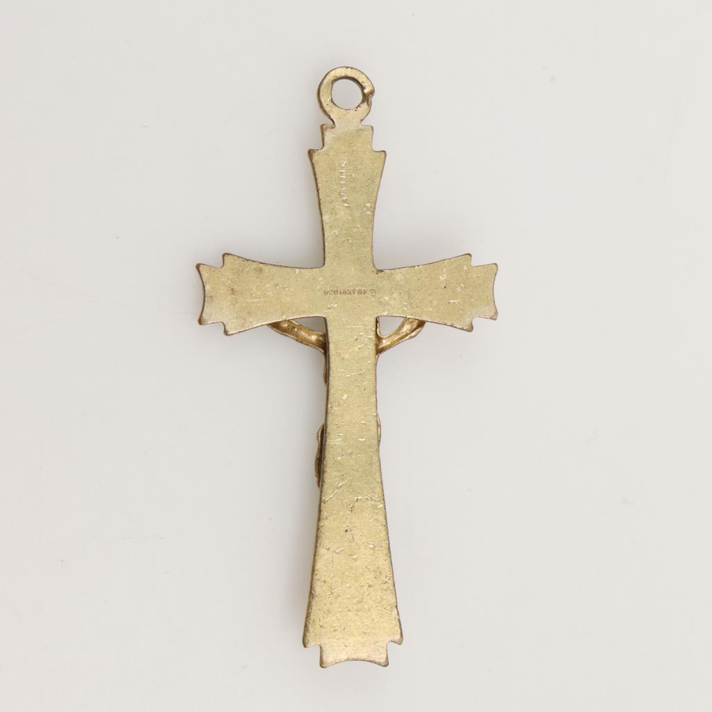 14kt GF Religious Cross Pendant | Property Room