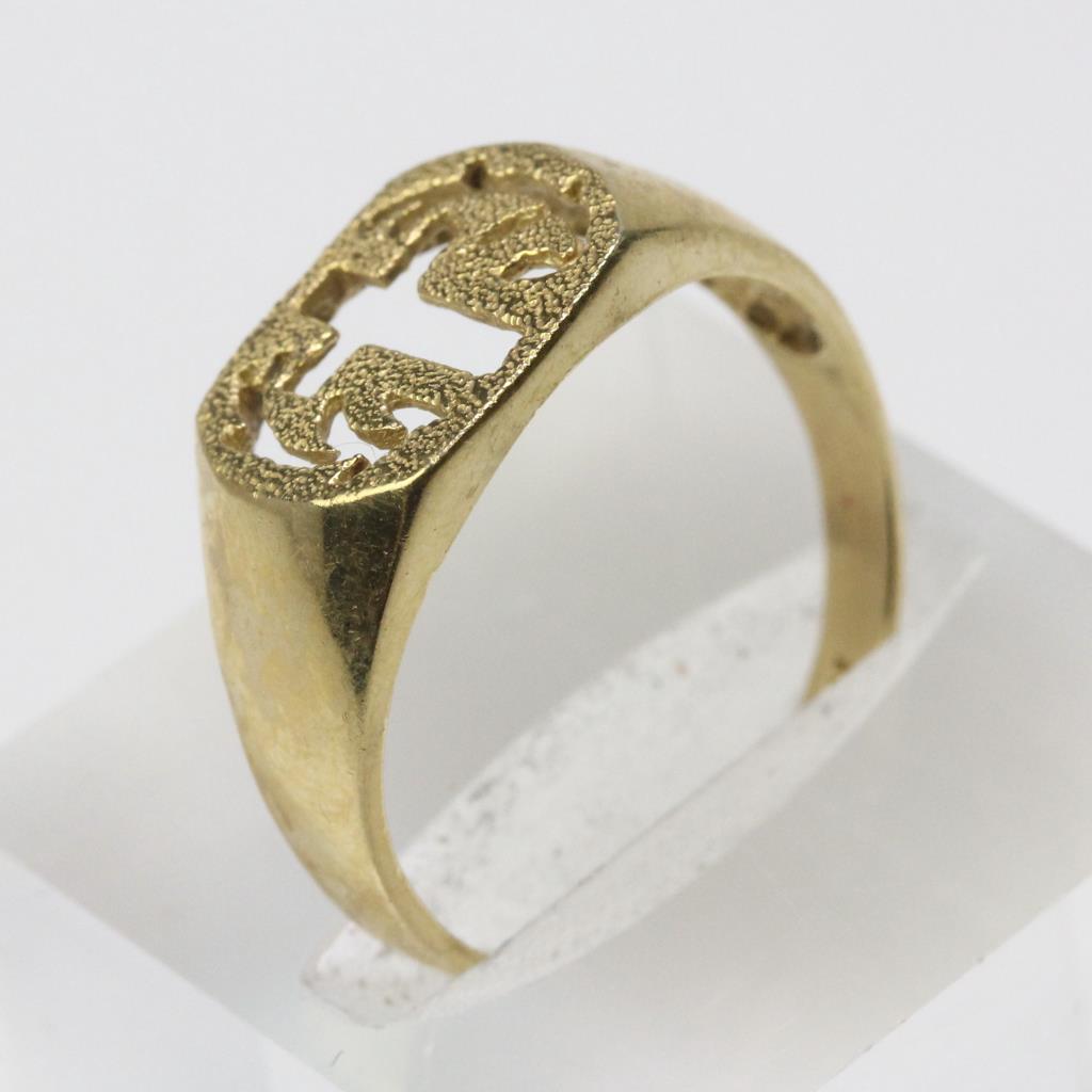 14kt Gold 2.65g Religious Ring | Property Room