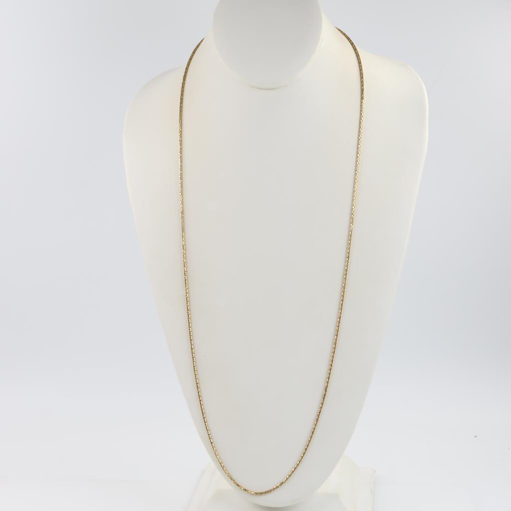 14kt Gold Byzantine Chain Necklace | Property Room
