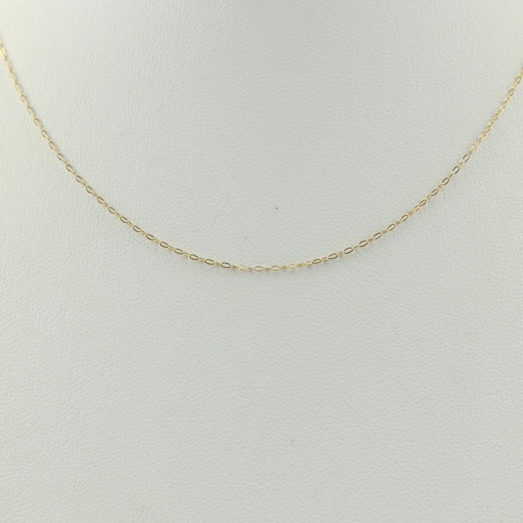 14kt Gold Cable Chain Necklace | Property Room