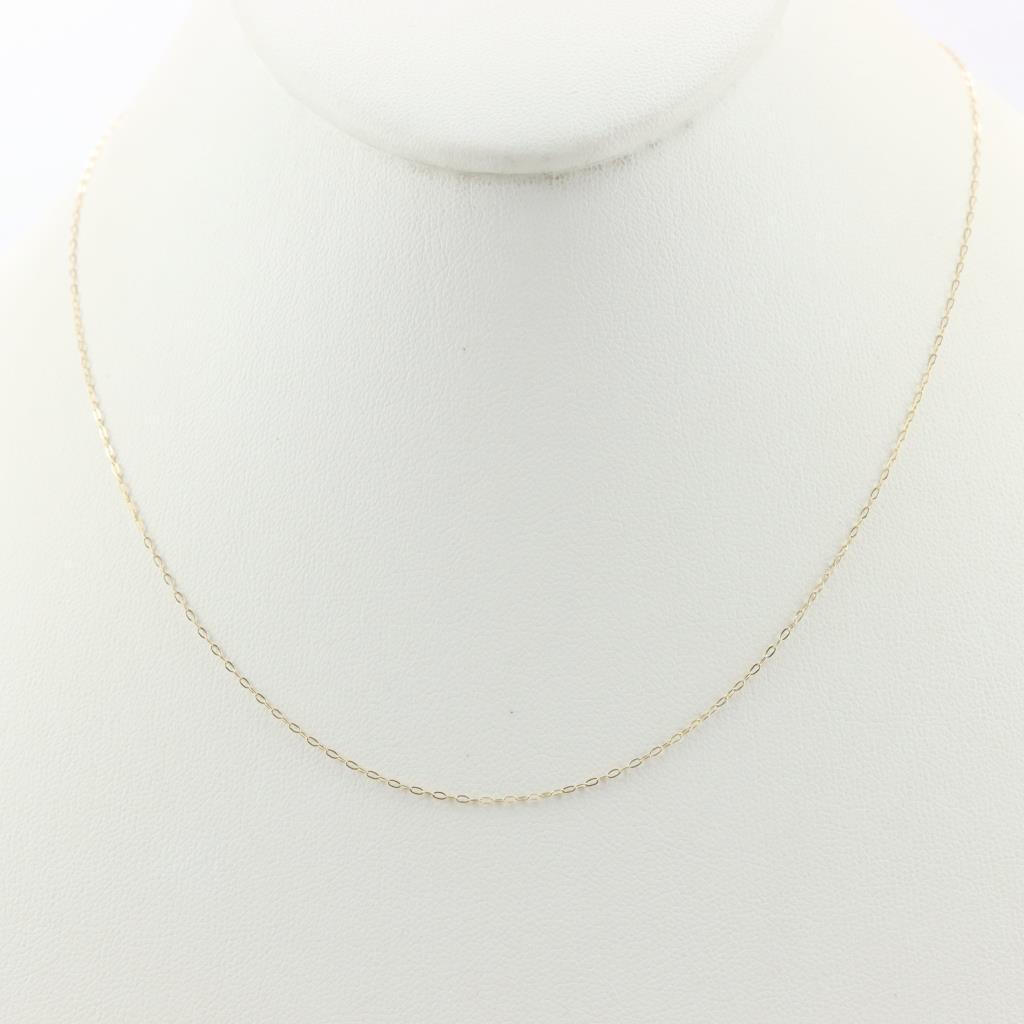 14kt Gold Cable Chain Necklace | Property Room