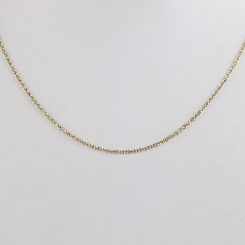 14kt Gold Cable Chain Necklace | Property Room