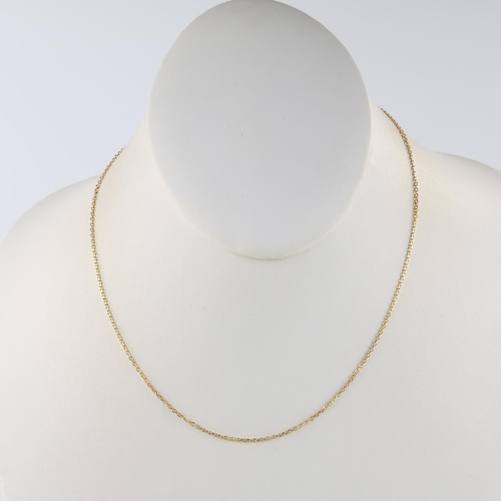 14kt Gold Cable Chain Necklace | Property Room