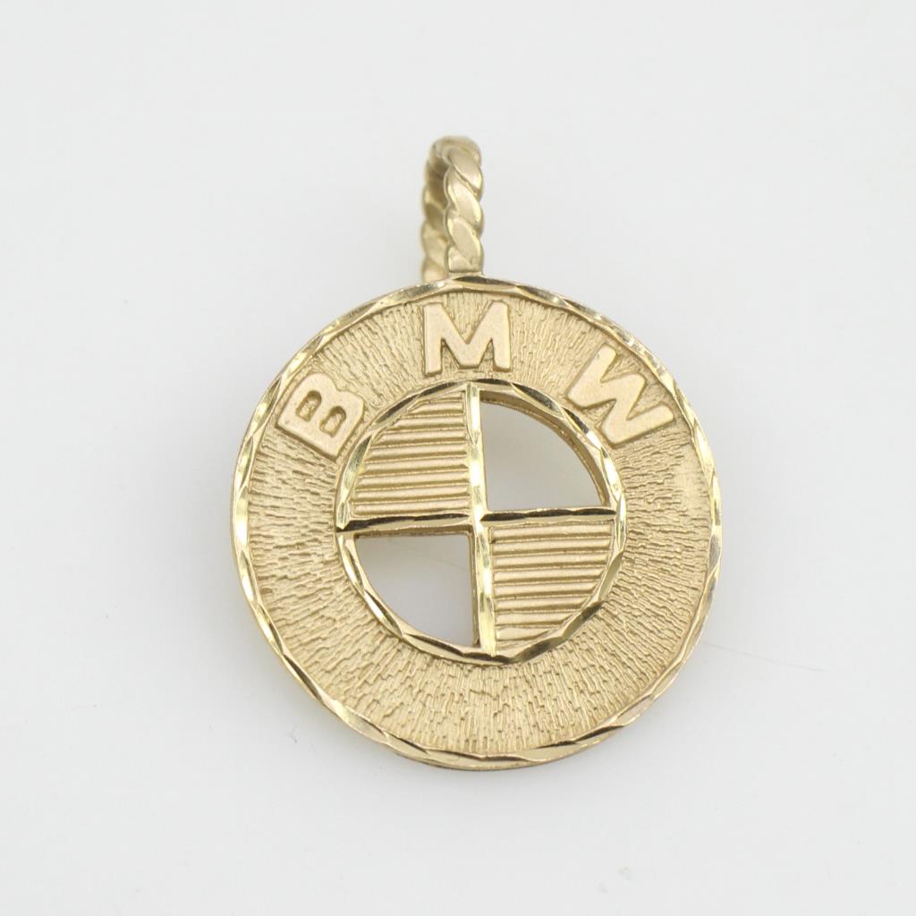 14kt Gold Car Logo Pendant | Property Room