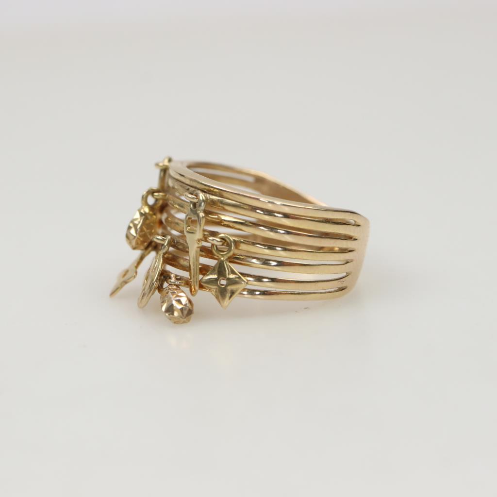 14kt Gold Charm Ring | Property Room