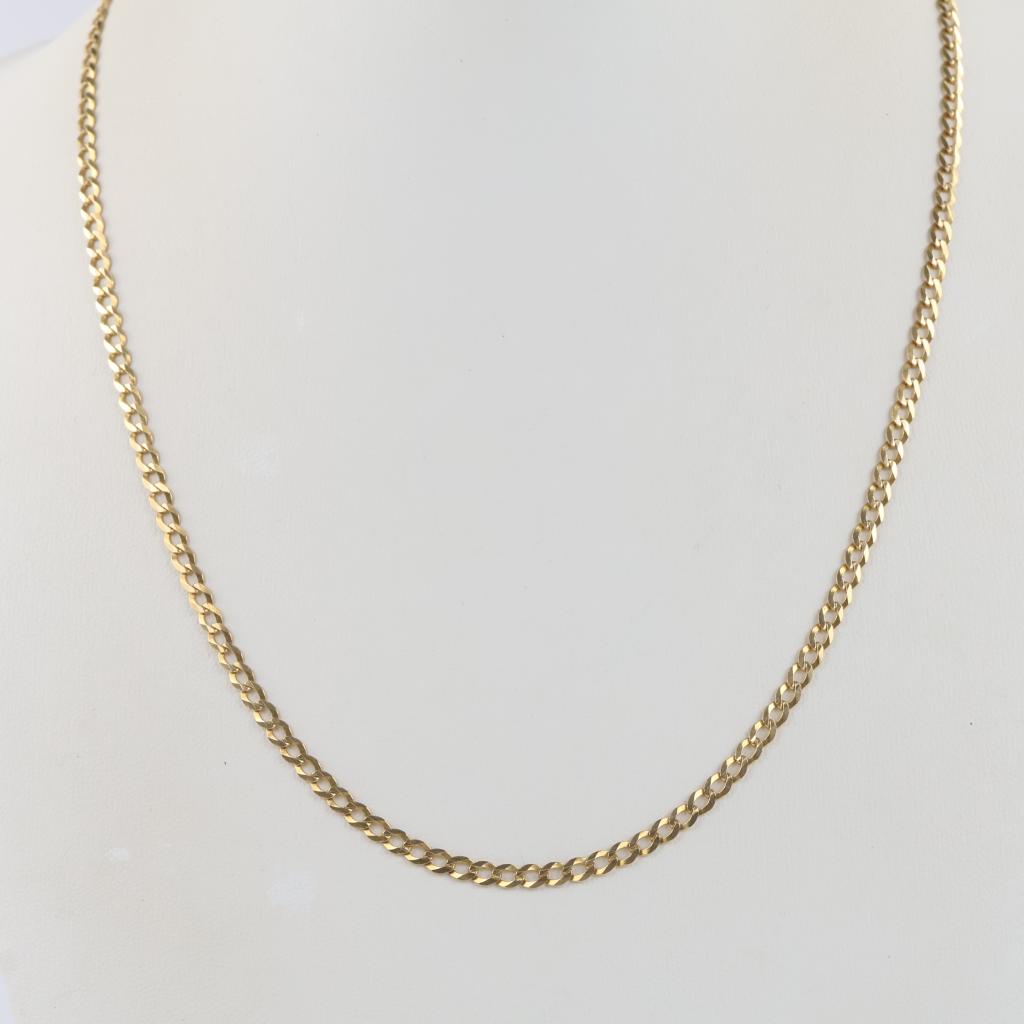 14kt Gold Cuban Link Necklace | Property Room
