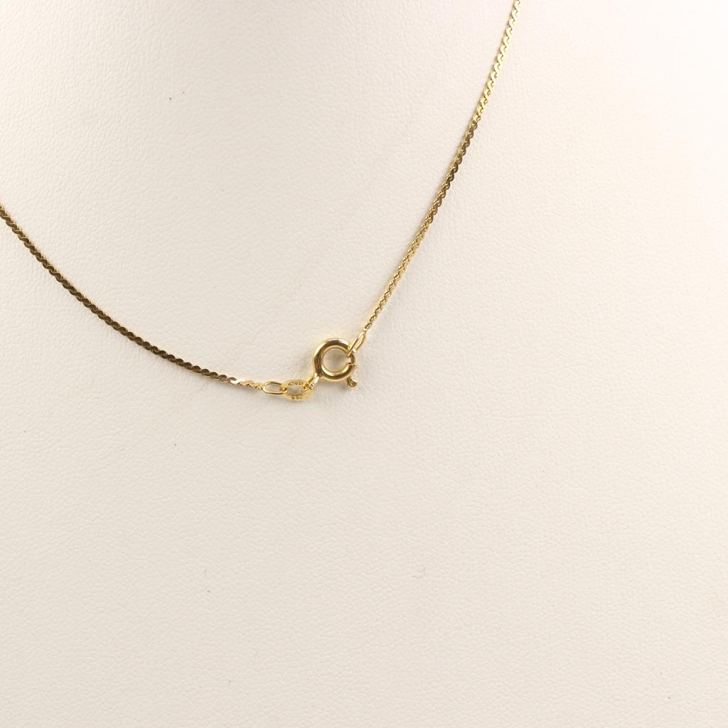 14KT Gold Dangle Heart Pendant Necklace | Property Room