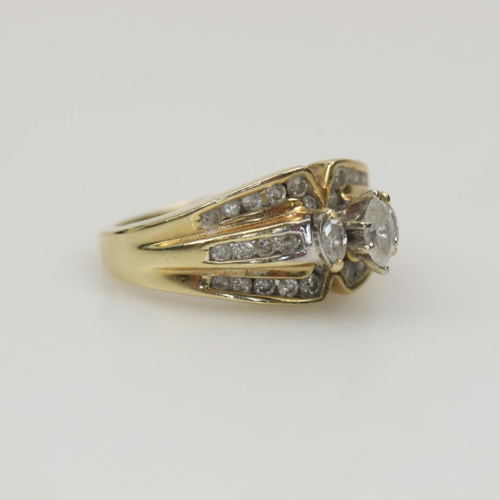 14kt Gold Diamond Ring | Property Room