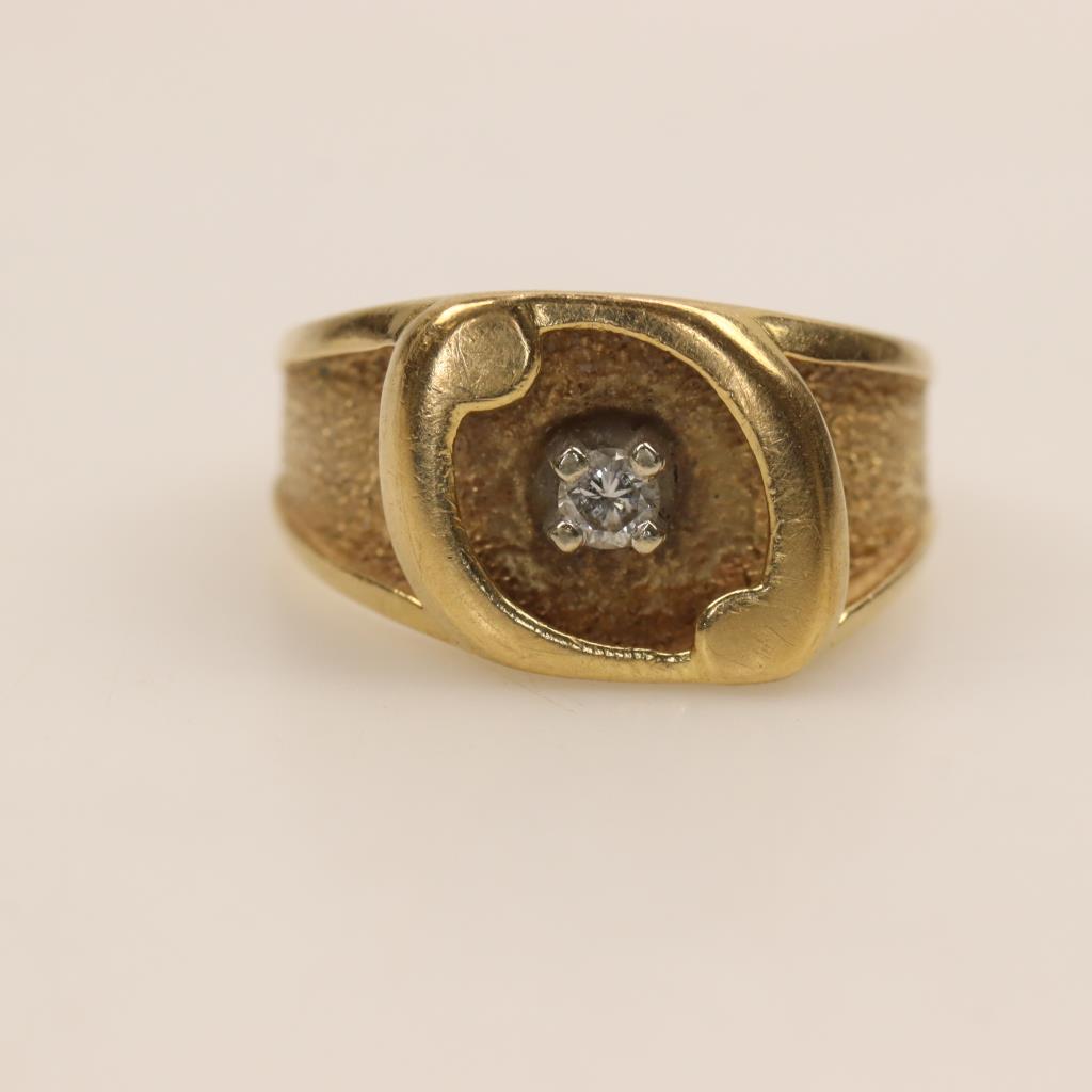 14kt Gold Diamond Ring | Property Room