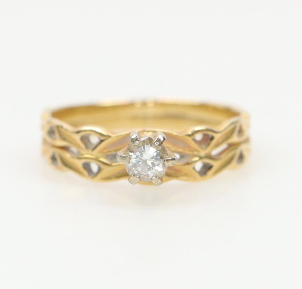 14kt Gold Diamond Ring | Property Room