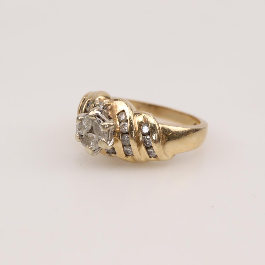 14kt Gold Diamond Ring | Property Room
